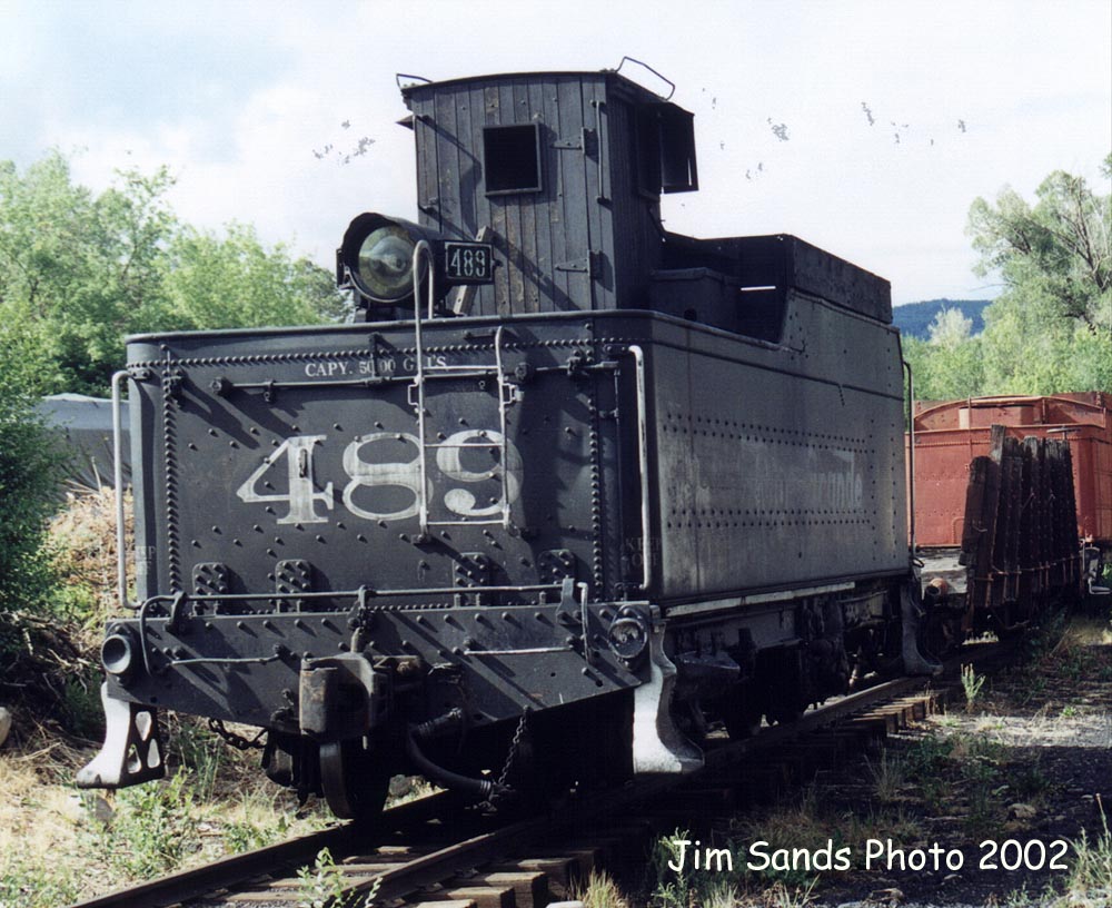 D&RGW 489 Tender 2002